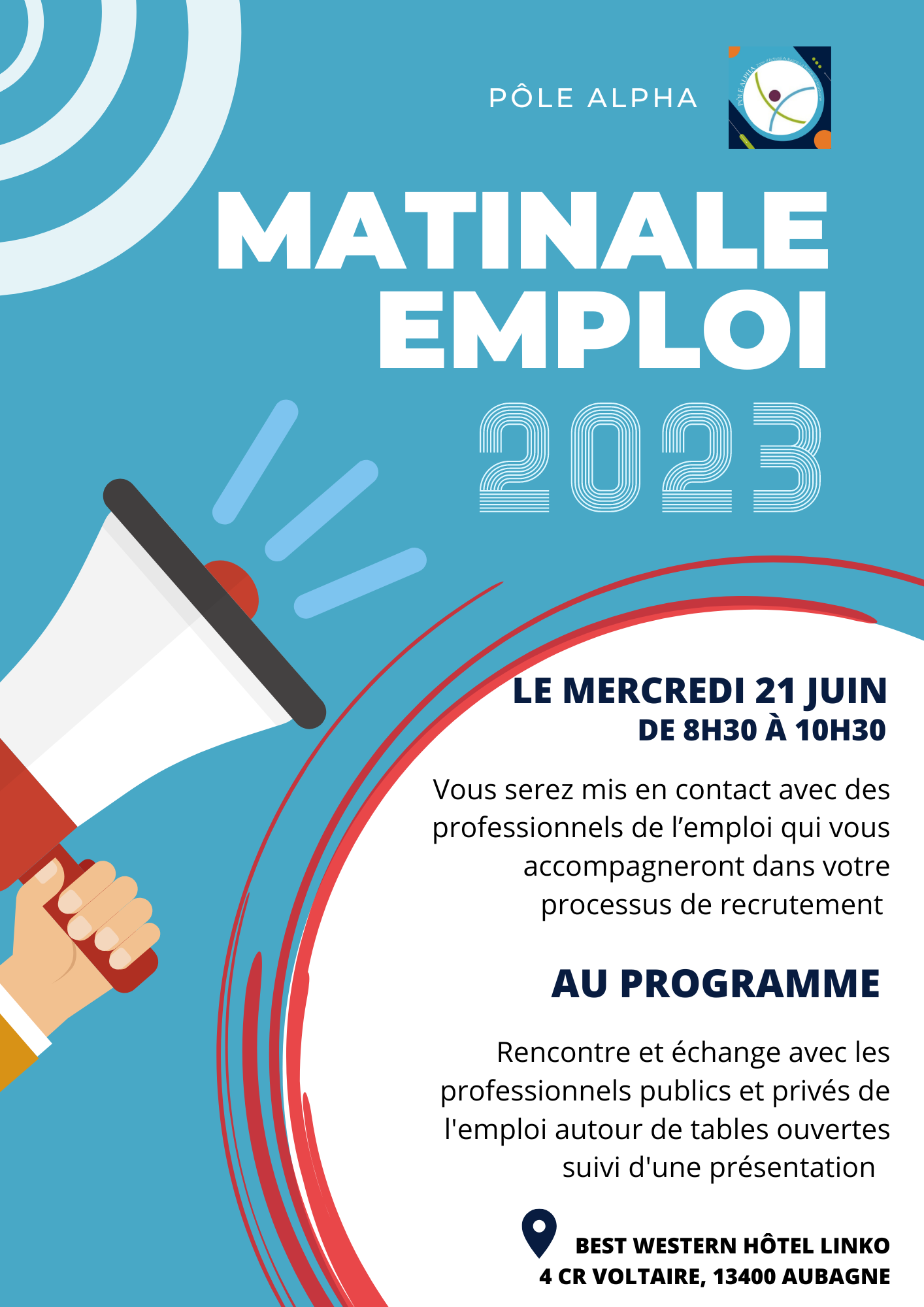 Matinale – Emploi – Pole Alpha